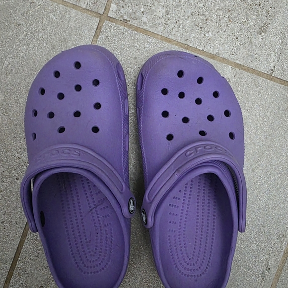 CROCS | Shoes | Crocs Purple Clogs | Poshmark